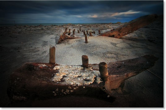 Cape Cod Shipwrecks – Black and White Photography